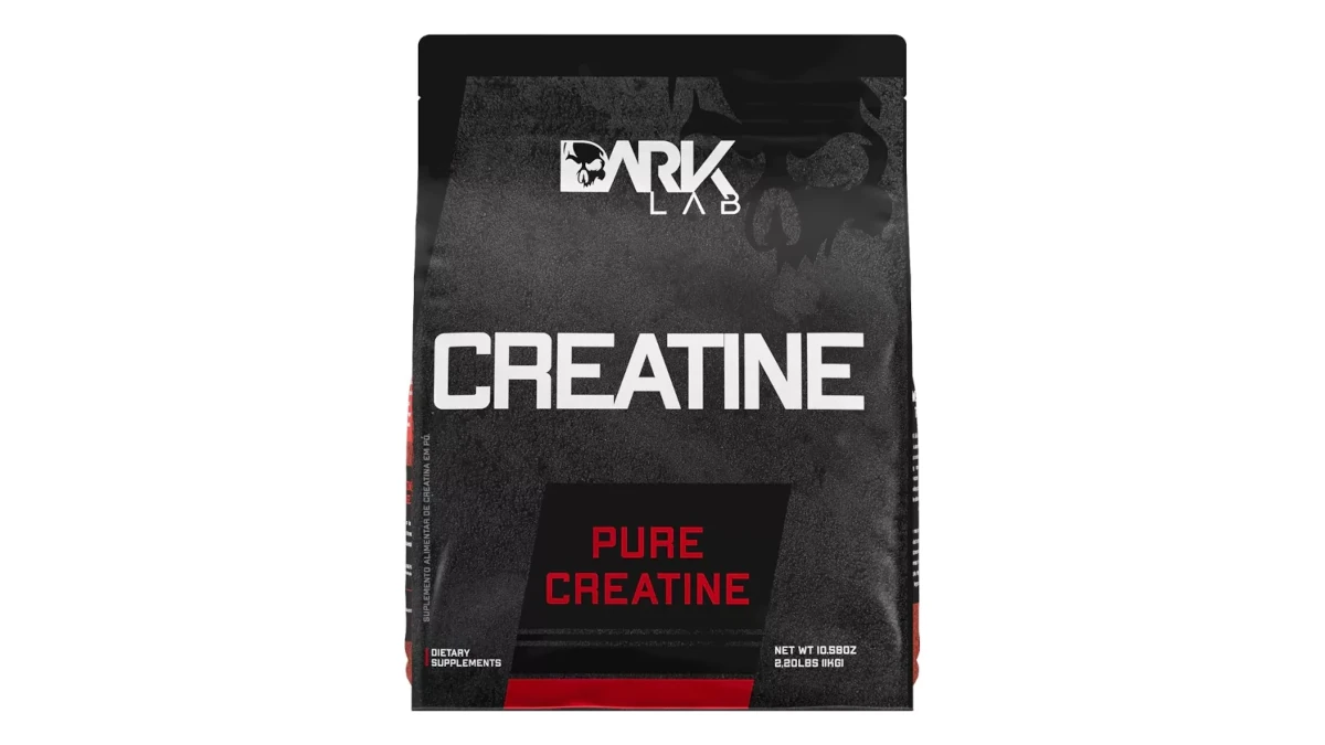 Creatina Dark Lab 1kg com pureza acima de 98% sai 29% OFF