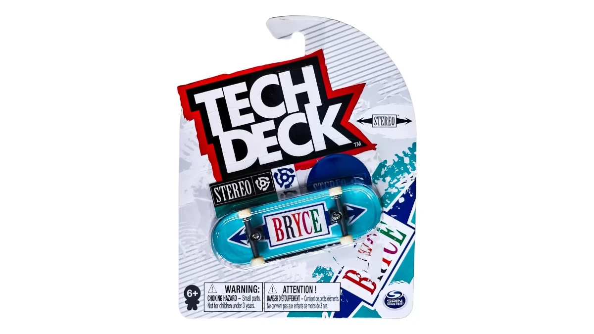 Skate de dedo Tech Deck com adesivos sai agora 17% OFF